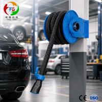 China Manual Hose Reel Tapered Nozzle 220C Heat Resistance Steel Bracket Workshop for sale