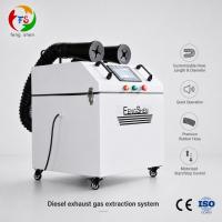 China Digital Dual Arm Fume Extractor Temperature Control LCD Screen Workshop for sale