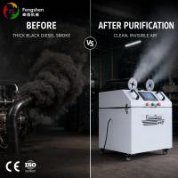 China Digital Dual Arm Fume Extractor Temperature Control LCD Screen Workshop for sale