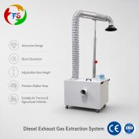 China Diesel Exhaust Extraction System Telescopic Support Tractor Truck Workshop for sale
