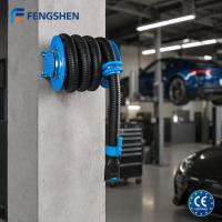 China Wall Mounted Hose Reel Premium Rubber Quiet Operation Manual Up Down Control for sale