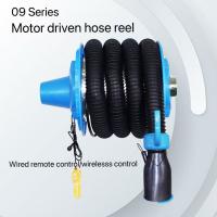 China Auto Motorized Hose Reel Garage Equipment PPS Fiberglass Housing For Workshop 4s Store for sale