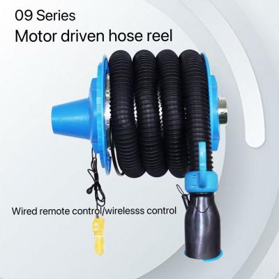 China Auto Motorized Hose Reel Garage Equipment PPS Fiberglass Housing For Workshop 4s Store for sale