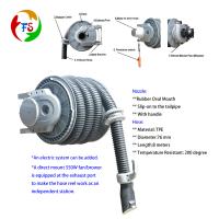 China Auto Motorized Hose Reel Garage Equipment PPS Fiberglass Housing For Workshop 4s Store for sale
