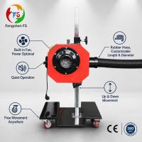 China 25 Mobile Exhaust Extraction Unit Built In Fan Optional Power U Base Star Knob for sale