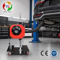 China 25 Mobile Exhaust Extraction Unit Built In Fan Optional Power U Base Star Knob for sale