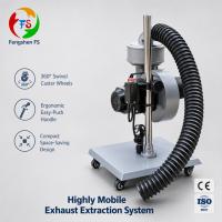 China Portable Exhaust Extraction Trolley with 0.55KW Air Blower 4m Hose Length and Aircraft-Grade Aluminum Construction for sale