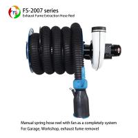 China CE Fume Extraction System Workshop Equipment 76mm Vehicle Exhaust Extraction System for sale