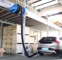 China CE Fume Extraction System Workshop Equipment 76mm Vehicle Exhaust Extraction System for sale