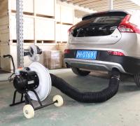 China High-Temperature Resistant Portable Exhaust Extractor Centrifugal fan for Vehicle Service Centers for sale