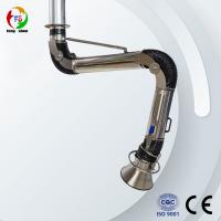 China Flexible Smoke Extraction Arm Wall Ceiling Mounted 360 Rotatable Welding Fume Suction Arm with Suction Hood Industrial Workshop for sale