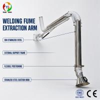China External Frame Welding Fume Arm, Stainless Steel Hood, 80°C Rated for sale