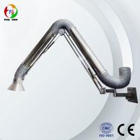 China External Frame Welding Fume Arm, Stainless Steel Hood, 80°C Rated for sale