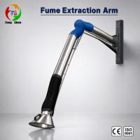China Flexible Smoke Extraction Arm Wall Ceiling Mounted 360 Rotatable Welding Fume Suction Arm with Suction Hood Industrial Workshop for sale