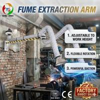 China Flexible Welding Fume Extraction Arm with 5M Hose Length and 0.55-1.1KW Motor Power for Industrial Ventilation for sale