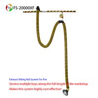 China Magnetic Nozzle for Fire Truck Exhaust Removal, 250°C Rated Hose for sale