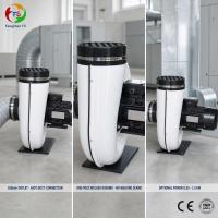 China Industrial Blower White Seamless Moulded Housing 160mm Outlet 0.55kW 1.5kW for sale