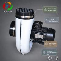 China Industrial Blower White Seamless Moulded Housing 160mm Outlet 0.55kW 1.5kW for sale