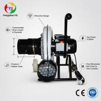 China Mobile Exhaust Extractor 04 White Volute Housing Push Handle 0.55kW Wheels for sale