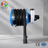 China Blower Hose Reel Conical Nozzle Blue PPS 220C Heat Proof Custom Dimensions for sale
