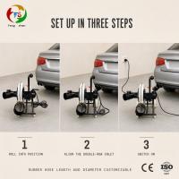 China Dual Inlet Exhaust Extractor Air Damper Two Intake Modes Twin Pipes Trolley for sale