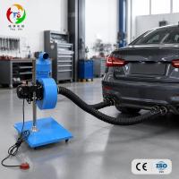 China Twin Nozzle Exhaust Extractor Y Splitter Active Carbon Filter Foot Pedal for sale