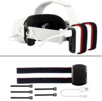 China Custom VR Charger Strap Comfortable Durable Power Bank Binding Tape Ribbon for sale