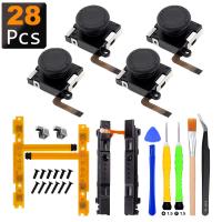 China 34 in 1 Replacement Thumb Stick Repair Kit for Nintendo Switch 3D Joystick Analog Sticks NS Lite Controller for sale