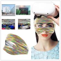 China VR protective eye mask exquisite workmanship comfortable soft rubber band for sale