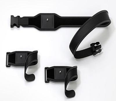China Elastic VR Game Straps for Waist and Hands ABS Black Standard Size 100pcs MOQ for sale