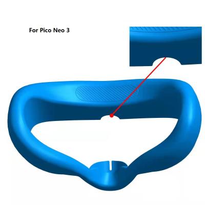 China Silicone Eye Mask Face Cover for Pico Neo 3 VR Accessories 11x16.7 cm 4 Colors for sale