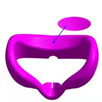 China Silicone Eye Mask Face Cover for Pico Neo 3 VR Accessories 11x16.7 cm 4 Colors for sale