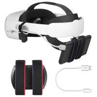 China Oculus Quest 2 Battery Strap Adjustable Fixed VR Headset Strap 5000mAh Power Bank Holder for sale