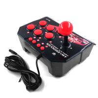 China 4 in 1 Retro Arcade Joystick USB Wired Fighting Stick Game Controller for Android TV PC PS3 for sale
