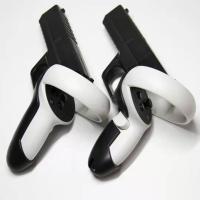 China 2021 New VR Game Gun Case Protective Cover Touch Controller Grip for Oculus Quest 2 Game Gun shell(1 pair) for sale