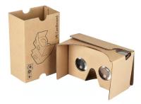China Cardboard VR Headset 3D Glasses for Google Cardboard 2.0 Compatible with 6 Inch Smartphones for sale