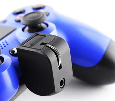 China 3.5mm Audio Jack For PS4 Game Controller Headset Adapter With Mic Volume Control For PlayStation 4 for sale