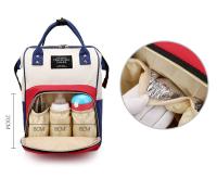 China Multifunctional Mommy Diaper Bag Backpack Large Capacity Waterproof for sale