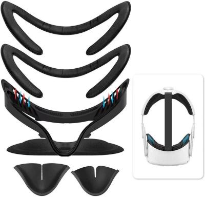 China VR Accessory Set 6pcs Lens Protector Face Pad Cover Bracket Nose Pad for Oculus Quest 2 for sale