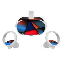 China PVC Protective Skin Decals for Oculus Quest 2 Handle Sticker Film Removable VR Accessories Custom Design for sale