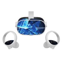 China PVC Protective Skin Decals for Oculus Quest 2 Handle Sticker Film Removable VR Accessories Custom Design for sale