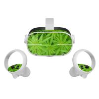 China PVC Protective Skin Decals for Oculus Quest 2 Handle Sticker Film Removable VR Accessories Custom Design for sale