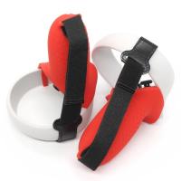 China Silicone Cover Knuckle Strap 2in1 Kit for Oculus Quest 2 VR Controller Protective Handle Grip 50g for sale