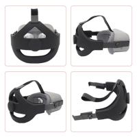 China Comfortable Adjustable Head Strap For Oculus Quest VR Headset AR Glasses Adjustable Foam Pad No Pressure Relieving Accessories for sale