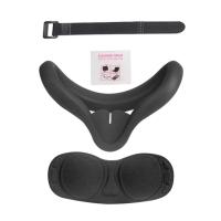 China Wholesale Silicone Cover for Oculus Quest 2 Durable Comfortable VR Face Mask Blindfold 6 Colors for sale