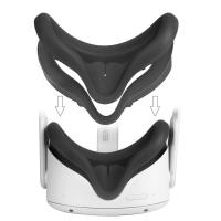 China Wholesale Silicone Cover for Oculus Quest 2 Durable Comfortable VR Face Mask Blindfold 6 Colors for sale