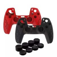 China Wholesale Silicone Protective Cover Rubber Grip Case for PS5 Controller 100pcs for sale