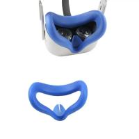 China Silicone Eye Mask Face Cover for Oculus Quest 2 VR Accessories 11x16.7 cm 4 Colors for sale