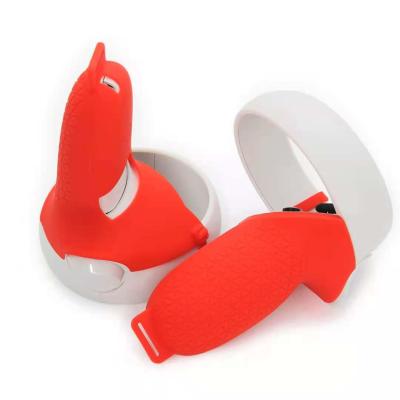 China XTX VR Controller Silicone Protective Case for Oculus Quest 2 Non-slip Handle Skin Cover 50mm 120mm 60mm for sale