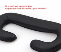 China Memory Foam VR Face Cushion Replacement 230x110mm for HTC Vive Pro Skin Cover Pad for sale